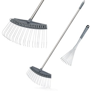 Midwest Rake Field And Aggregate Rake 24 In. With 66 In. Handle ...