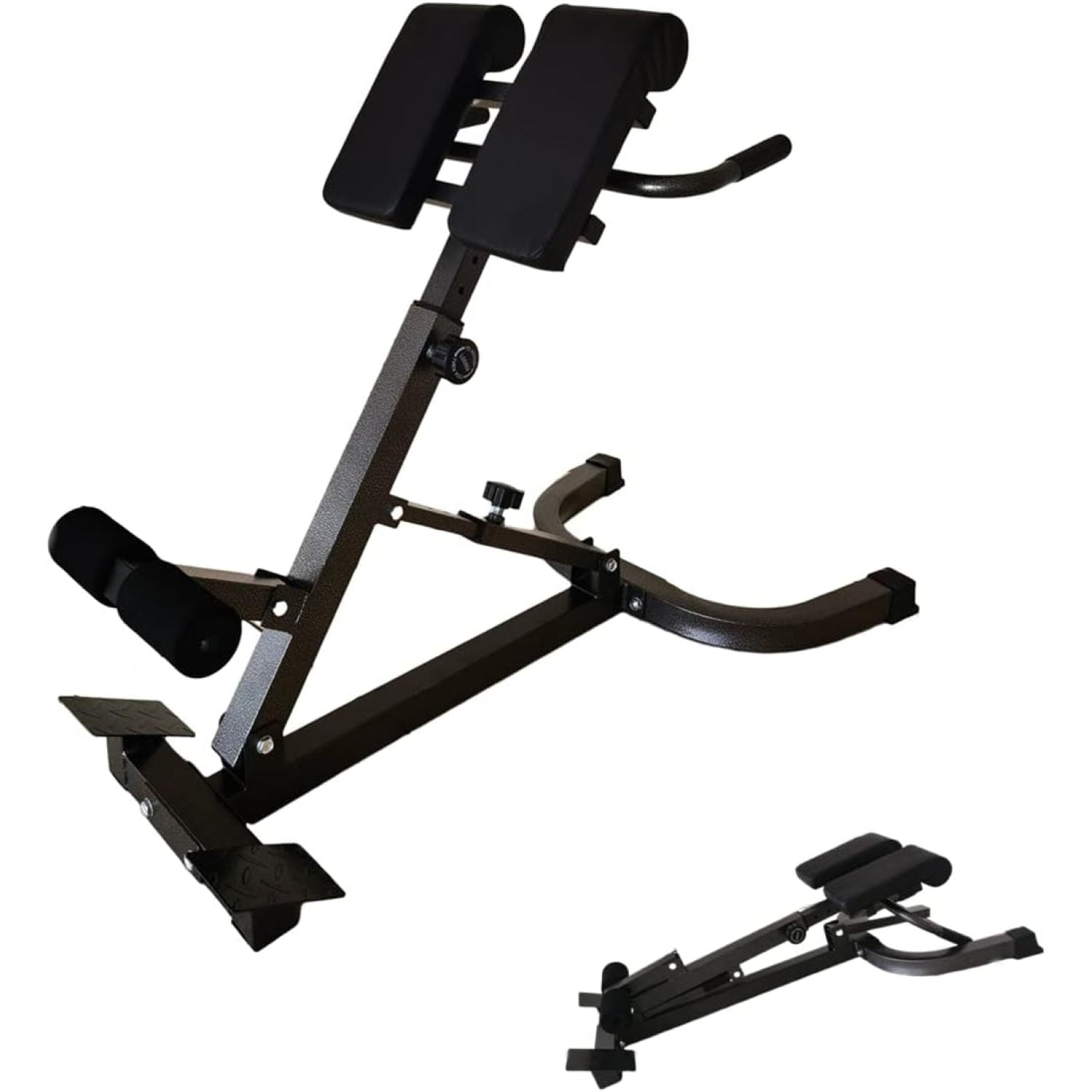 ComMax Hyperextension Roman Chair Back Extension Bench Foldable Fitness ...