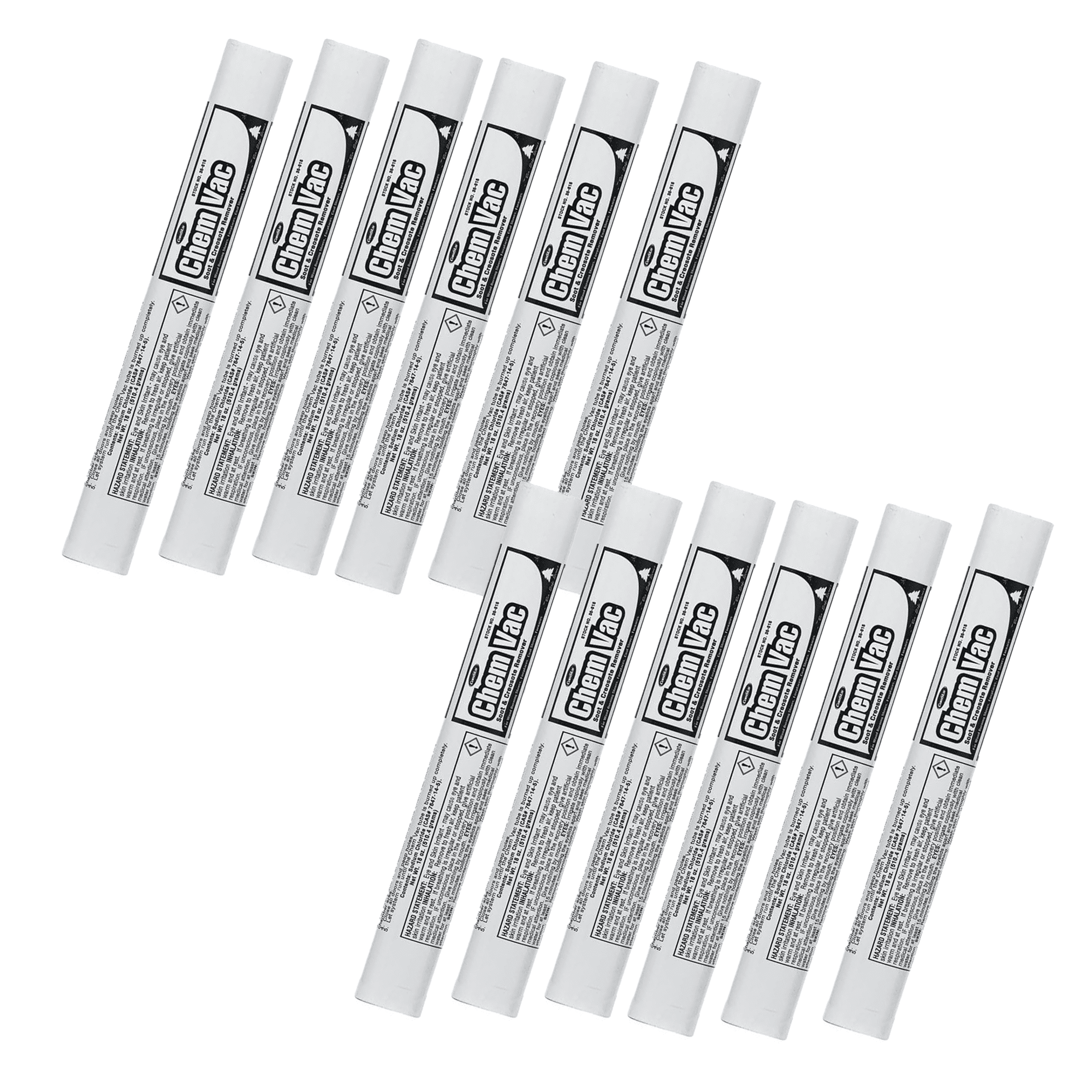 ComStar Chem Vac Soot Remover Sticks, The Original Soot Stick, Fast ...