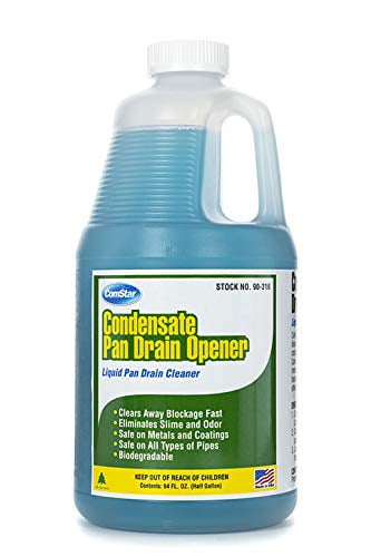 ComStar Condensate Pan Drain Opener, Liquid Formula Quickly Dissolves ...