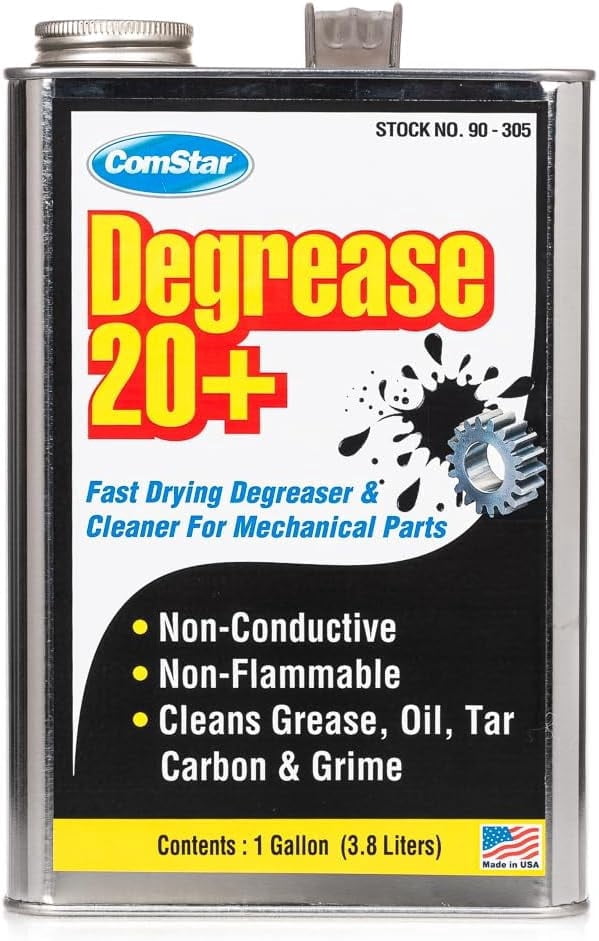 ComStar Degrease 20+, Heavy Duty Fast-Drying Degreaser, Removes Grease ...