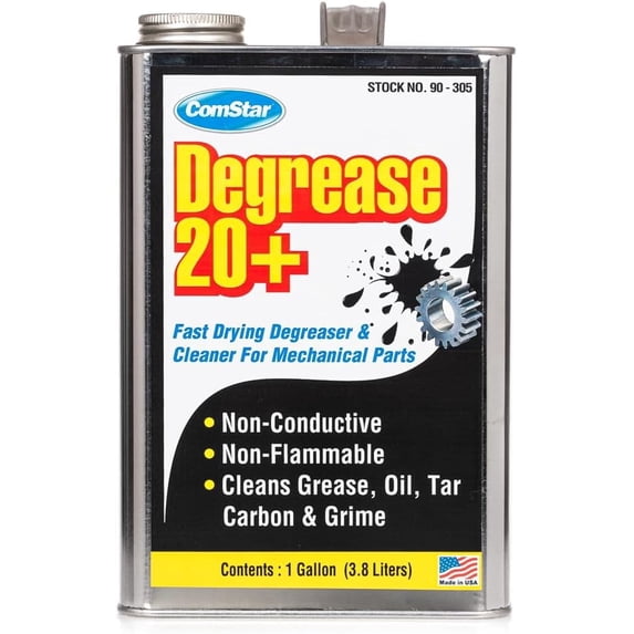 ComStar Degrease 20+, Heavy Duty Fast-Drying Degreaser, Removes Grease ...