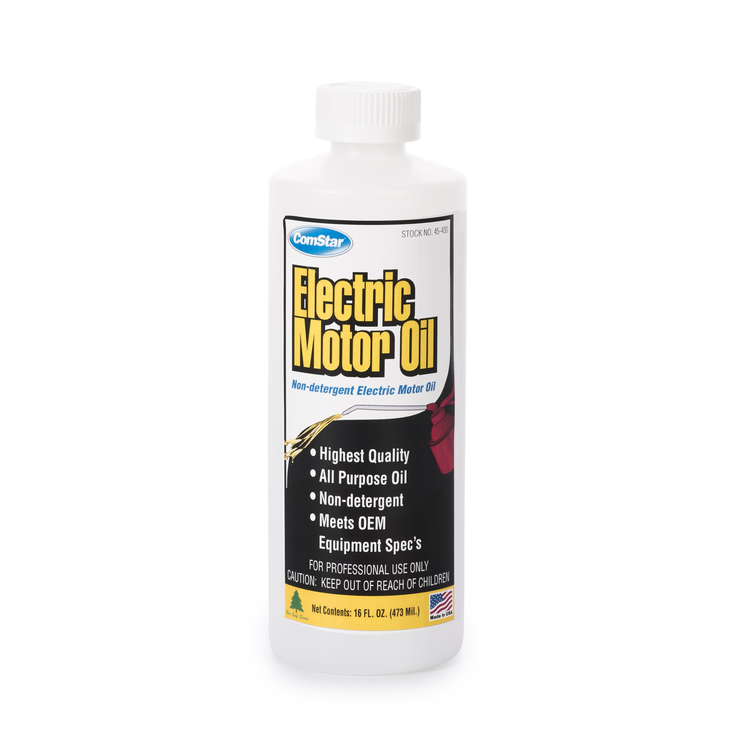 ComStar Electric Motor Oil, Non-Detergent, Premium Lubrication for ...