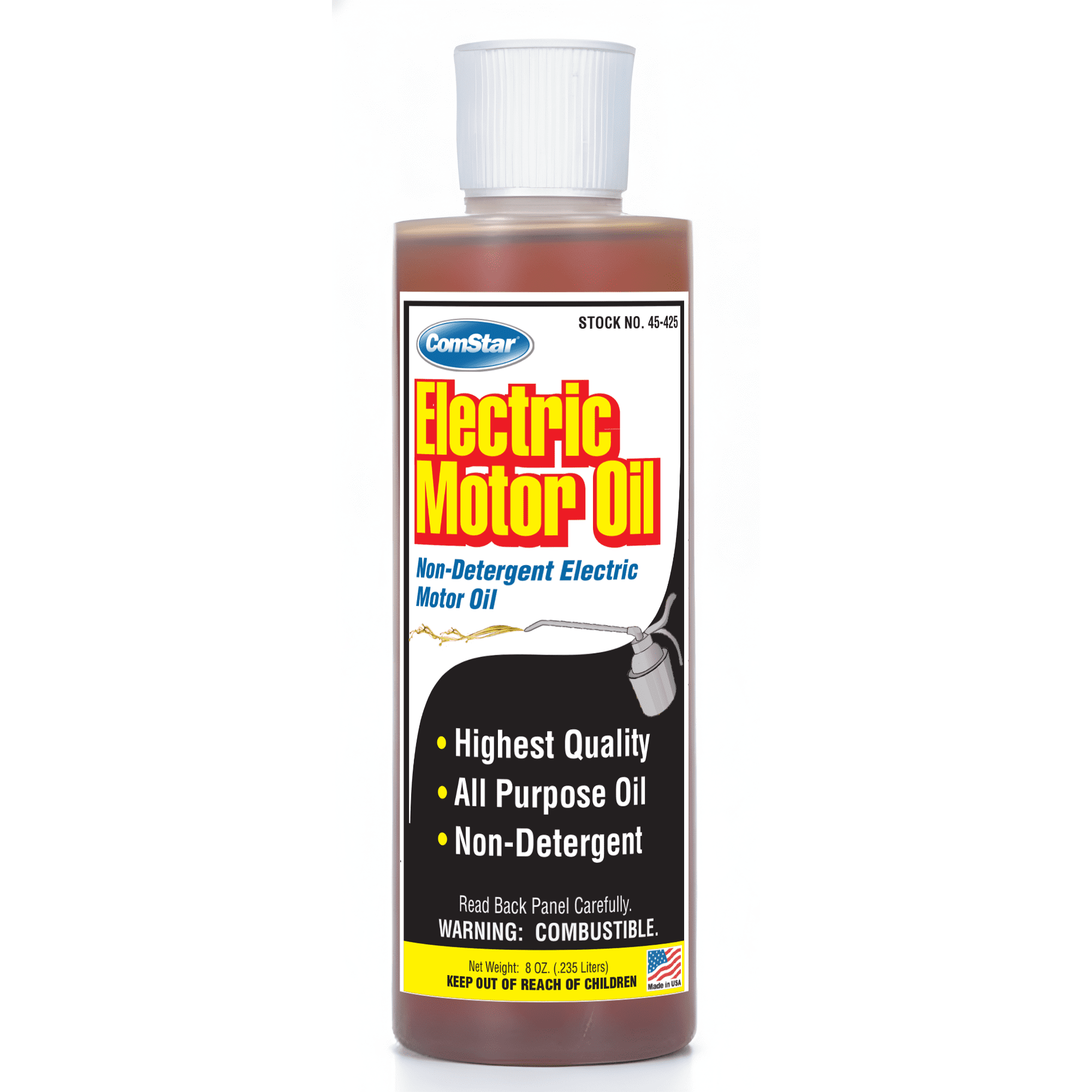 ComStar Electric Motor Oil, Non-Detergent, Ultimate Lubrication for ...