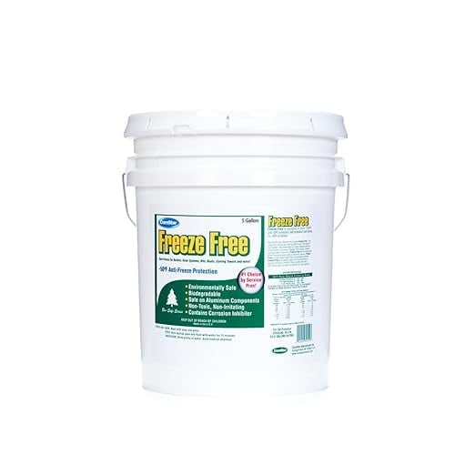 ComStar Freeze Free -50ºF, Aluminum Safe Boiler Anti-Freeze, Propylene ...