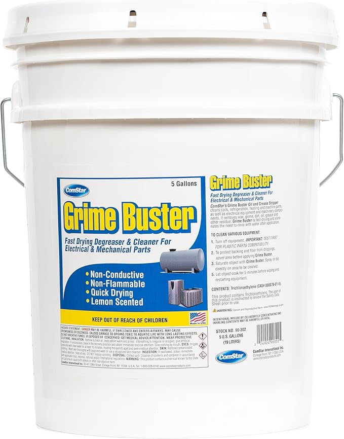 ComStar Grime Buster, Heavy-Duty Dirt & Grease Stripper, Fast-Drying ...