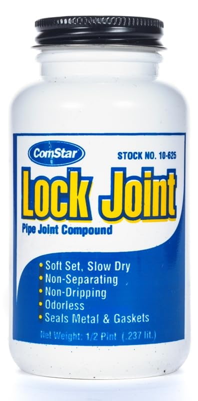 ComStar Lock Joint Blue Pipe Joint Sealant, Leak-Proof NPT Thread ...