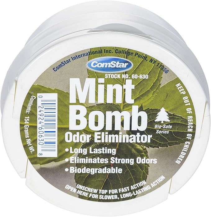 ComStar Mint Bomb, Mint-Scented Gel Cup, Works Fast To Eliminate ...