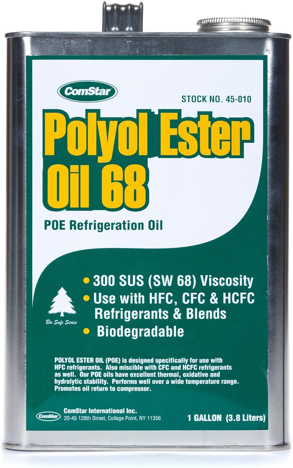ComStar Polyol Ester Oil 68/300 SUS (POE), High-Performance ...
