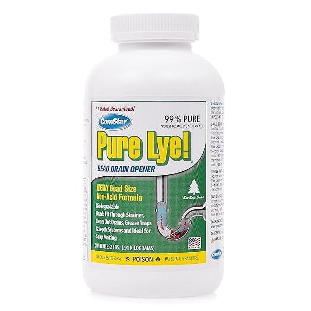 ComStar Pure Lye | 99% Pure Sodium Hydroxide Beads | Eco-Friendly ...