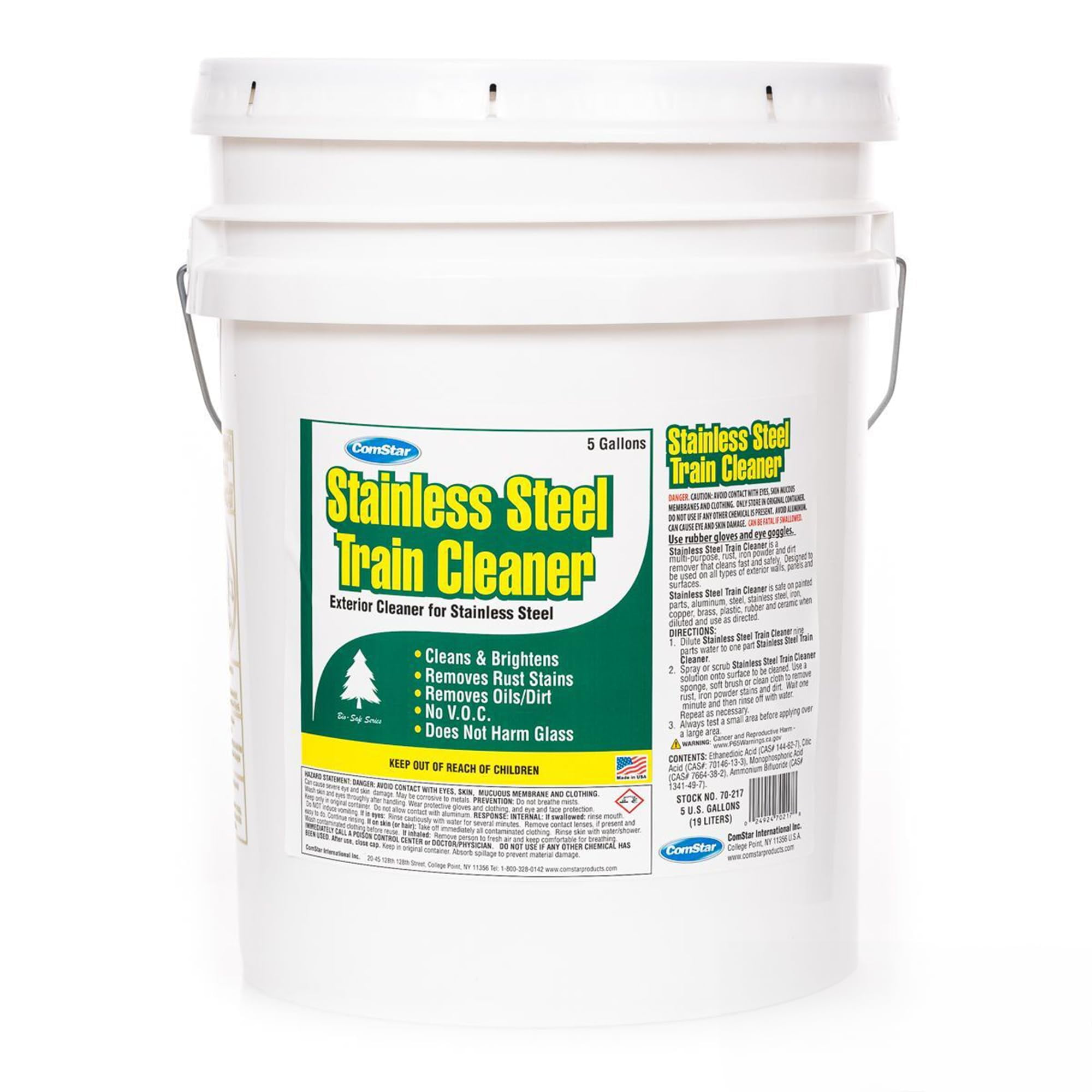 ComStar Stainless Steel Train Cleaner, Industrial-Strength Formula ...