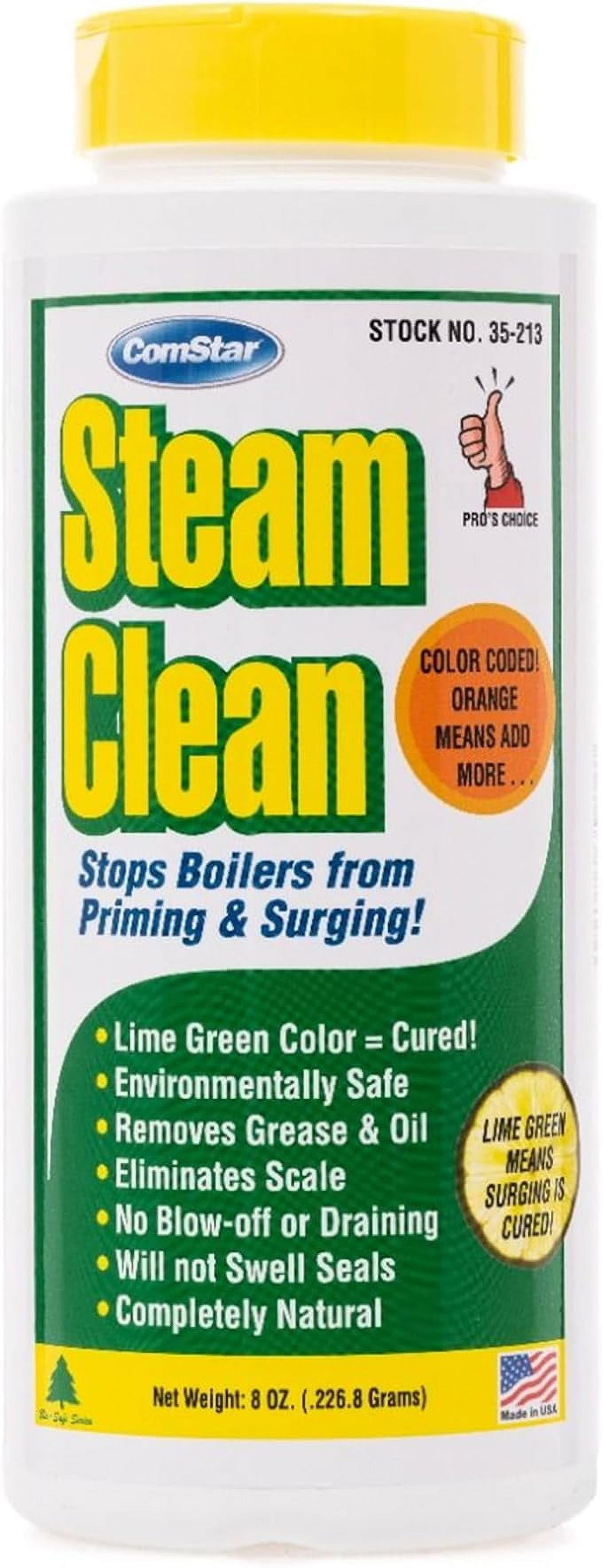ComStar Steam Clean Boiler Water Treatment, Prevents Priming, Foaming ...
