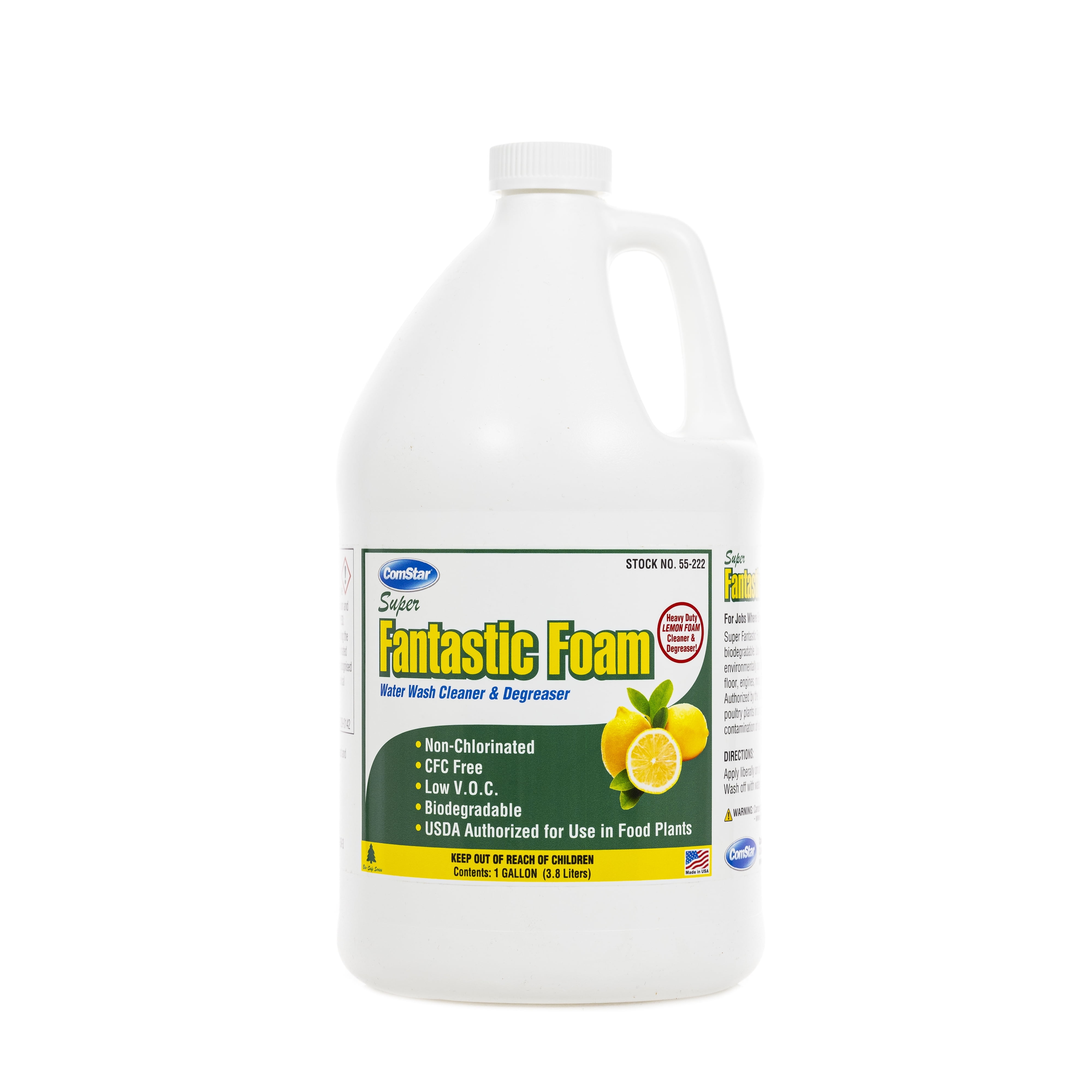 ComStar Super Fantastic Foam, Water Rinse Degreaser, Designed to Clean ...