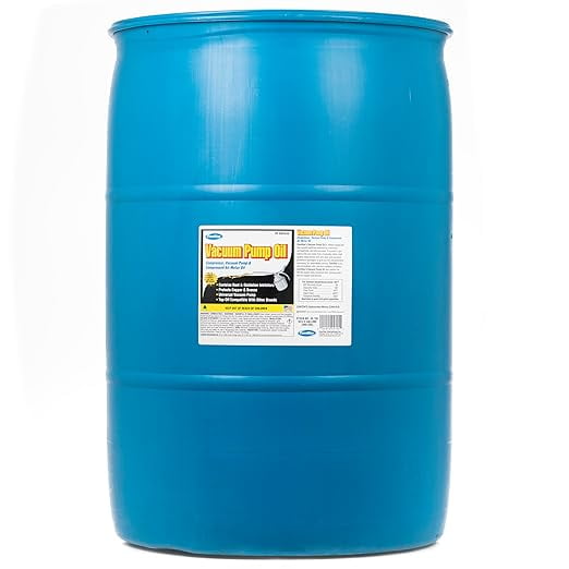 ComStar Vacuum Pump Oil, Universal Mineral-Based Oil, SAE 20 Weight ...