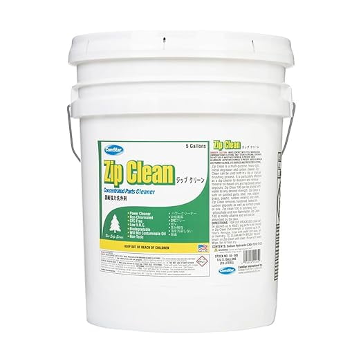ComStar Zip Clean 100, Concentrated Multi-Use Parts Cleaner, Degreaser ...
