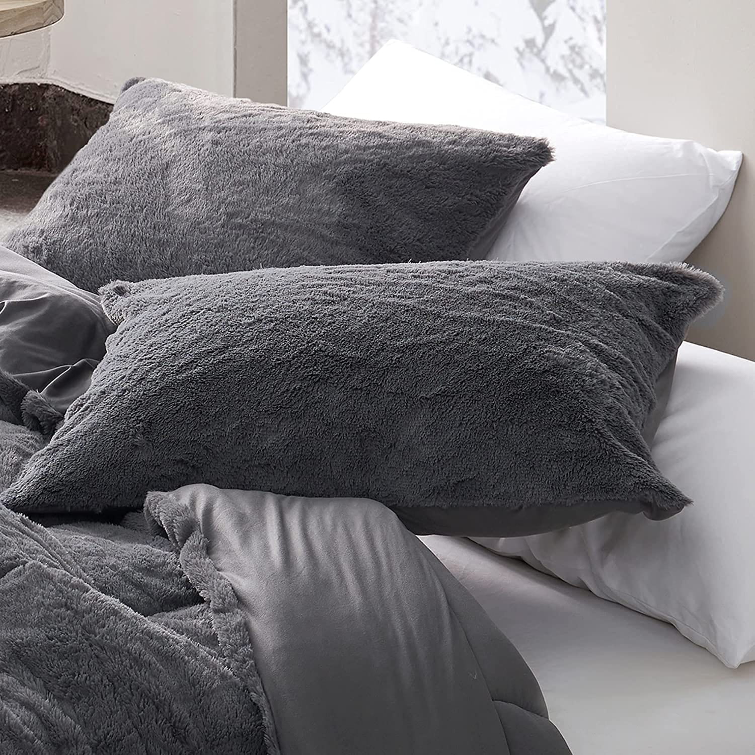 Coma Inducer Are You Kidding Bare - ® Pillow Sham - Charcoal Gray Standard Sham - Walmart.com