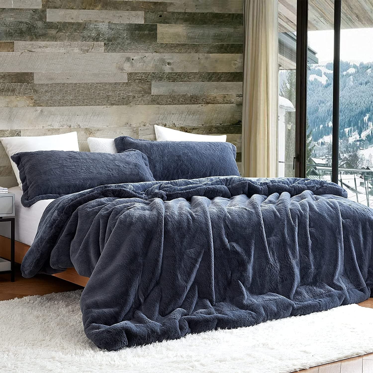 Coma Inducer Chunky Bunny - ® Oversized Comforter Set - Blue Steel ...