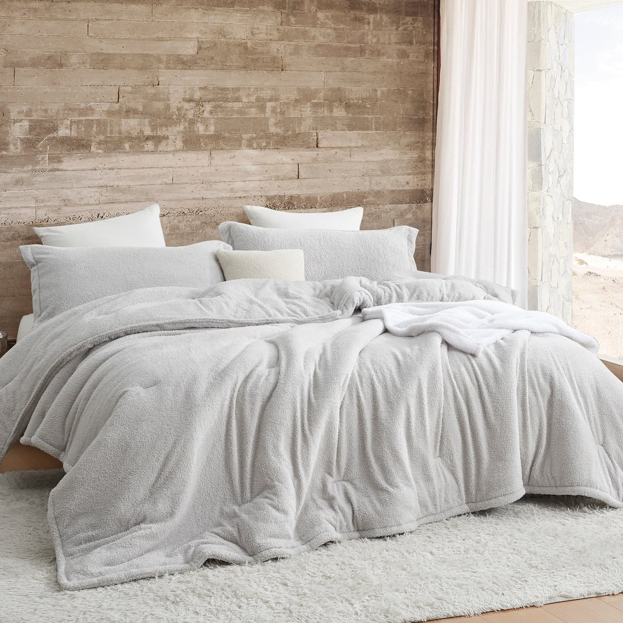 Coma Inducer Cozy Moody - ® Oversized Comforter Set - Light Gray ...