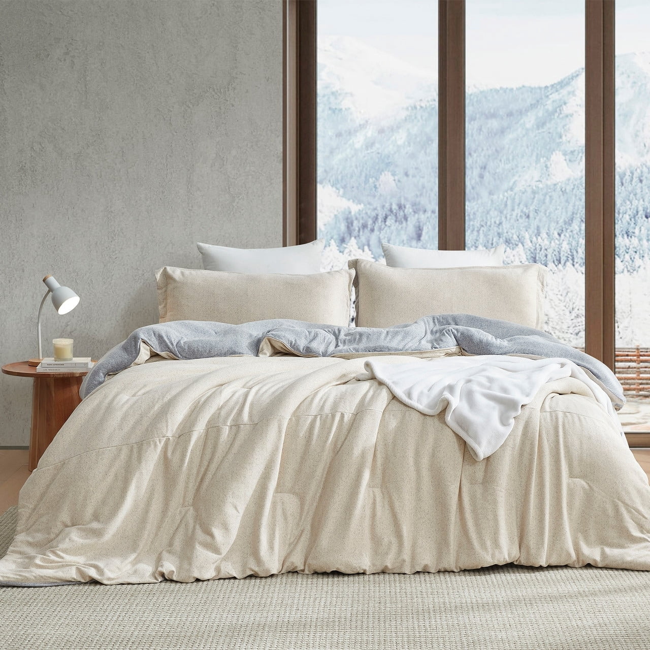 Coma Inducer Hoodie Sleep - ® Oversized Comforter Set - Creamy Taupe ...