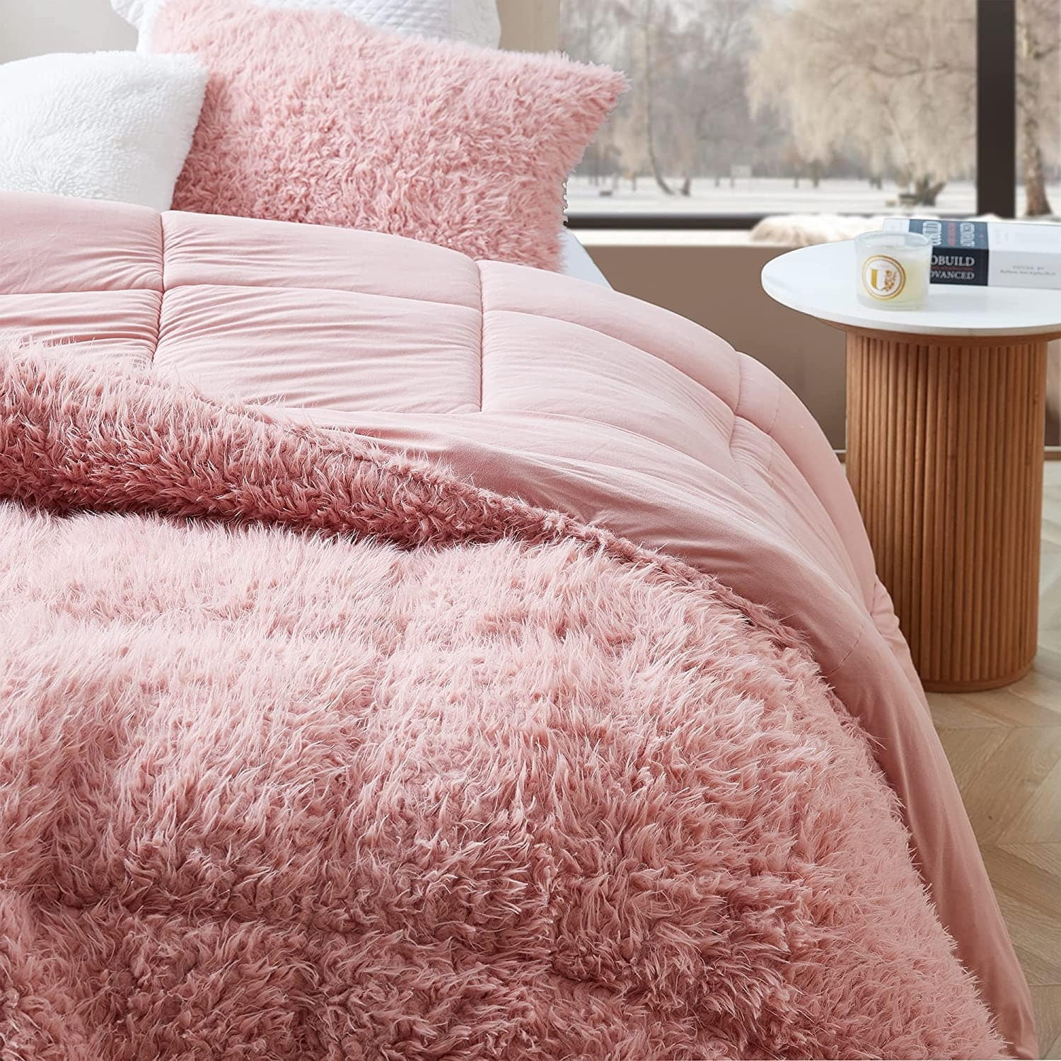 Coma Inducer Queen of Sleep - ® Oversized Comforter - Silver Pink Queen ...