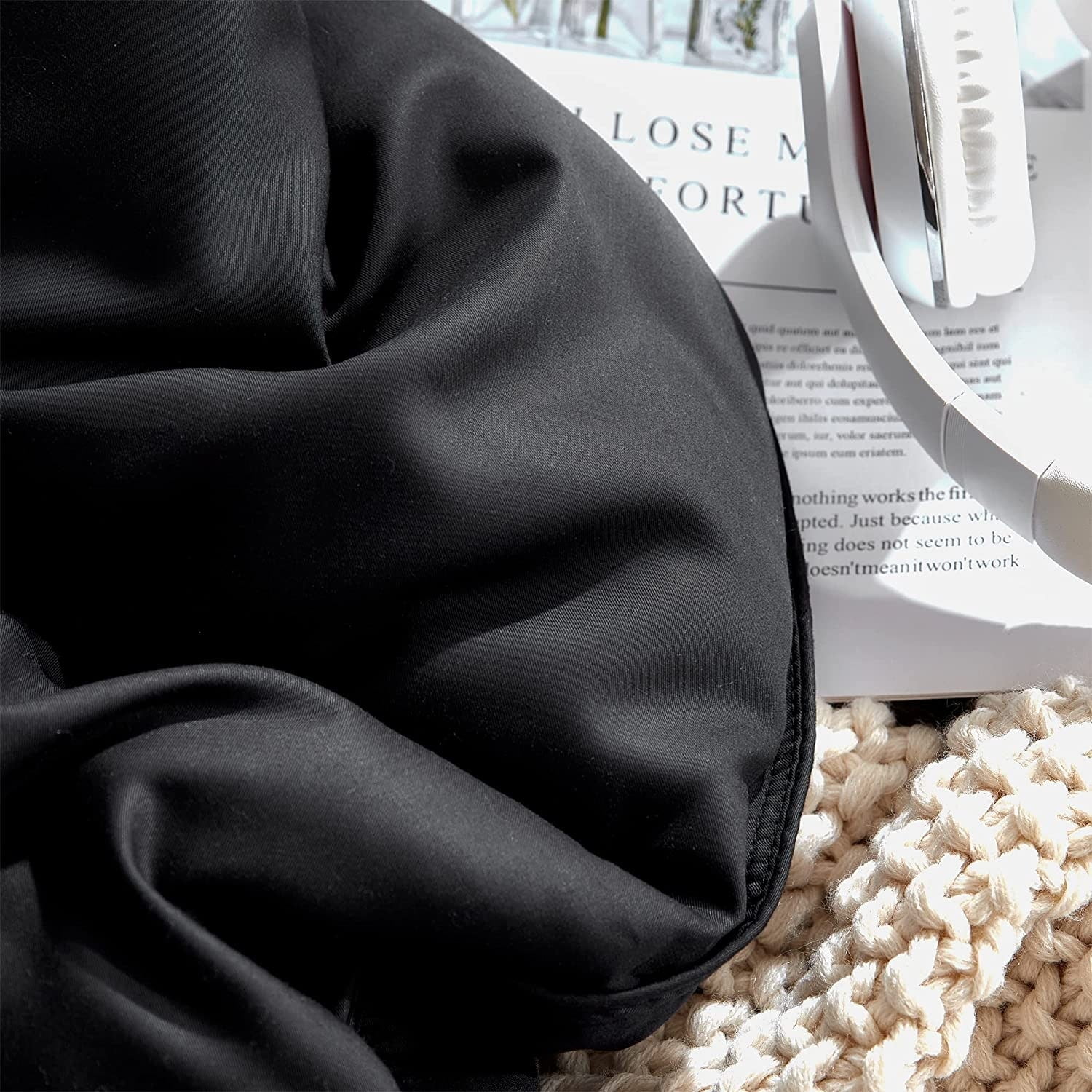 Coma Inducer Snorze® Cloud Comforter Set - ® Ultra Cozy - Black King ...