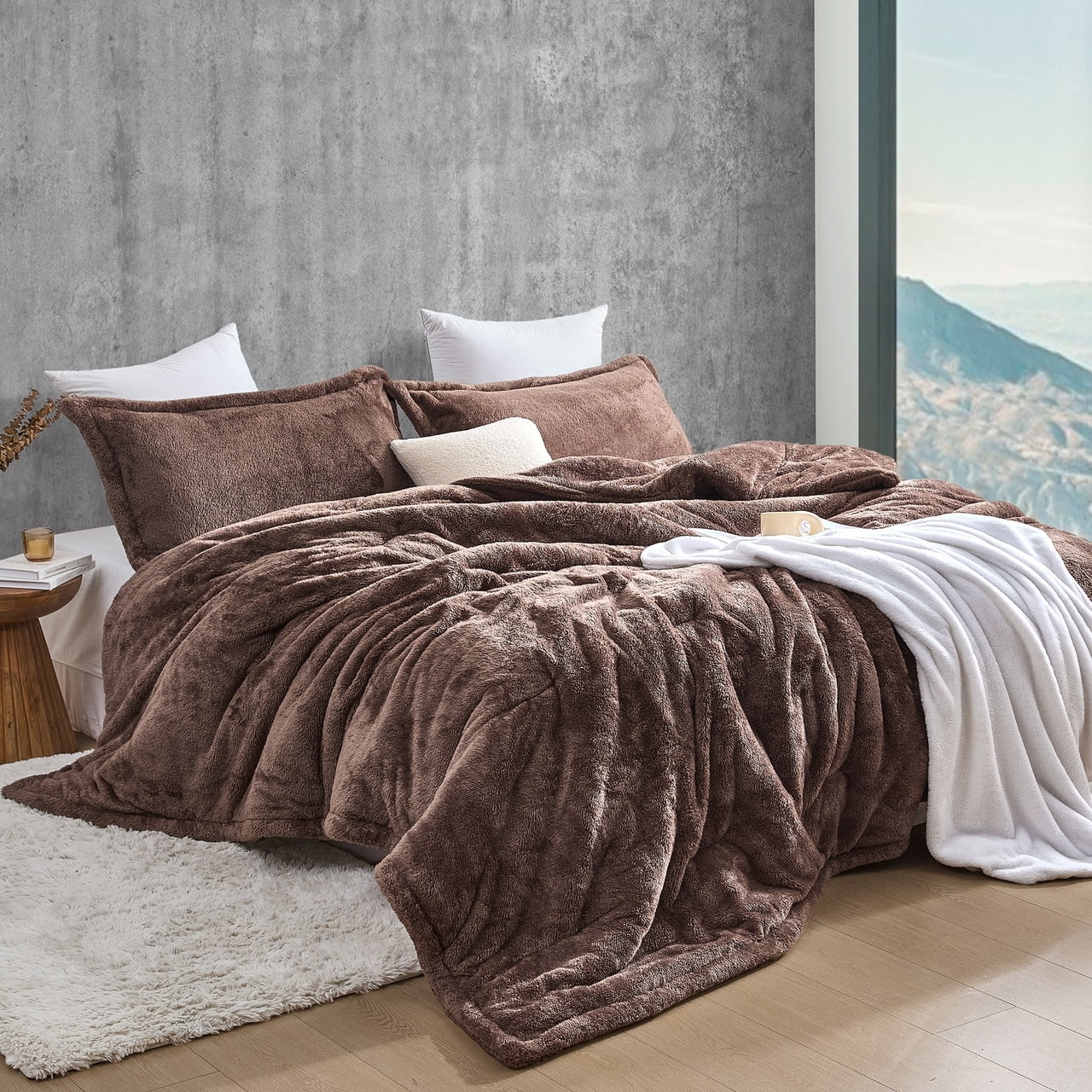 Coma Inducer The Original Plush - ® Oversized Comforter - Pine Bark Queen - Walmart.com