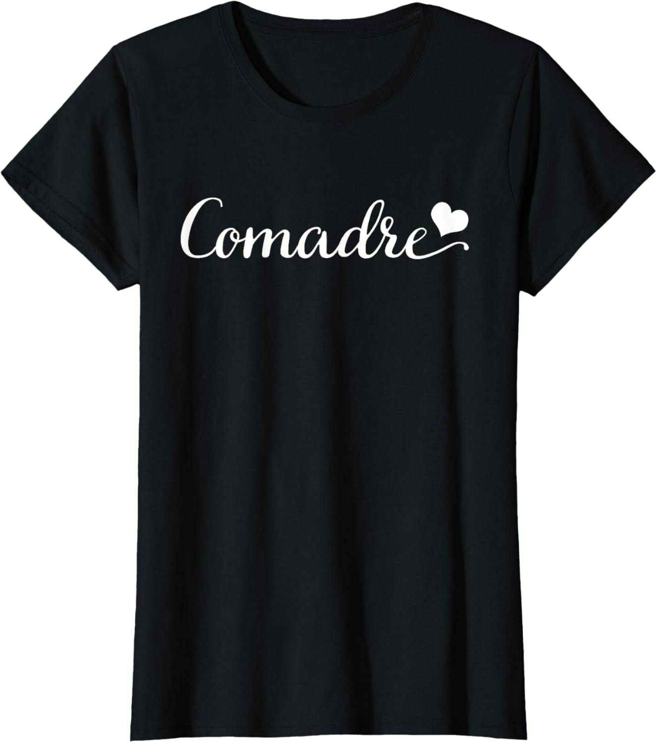 Comadre Quinceanera T Shirt - Simple Chic Calligraphy - Walmart.com