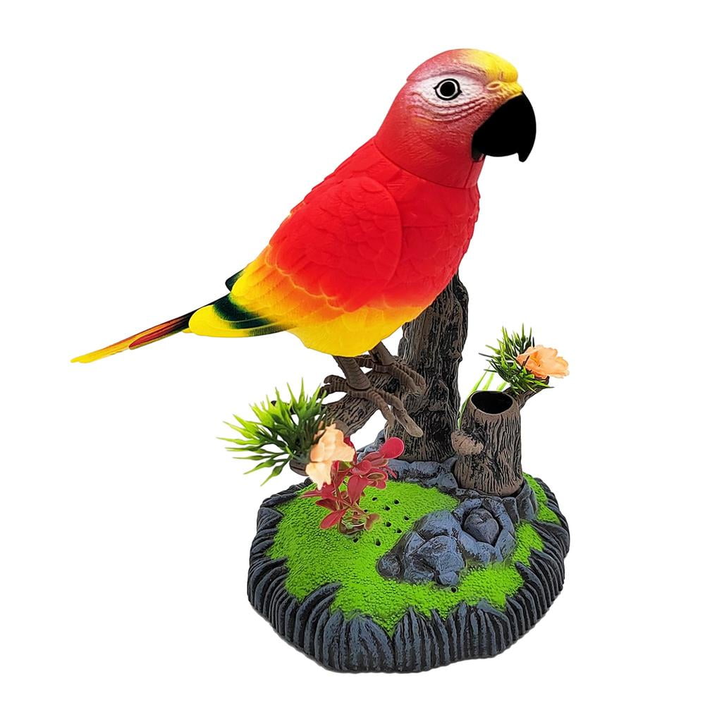 Comaie Electronic Talking Bird Talking Parrot Toy For Kids Electronic ...