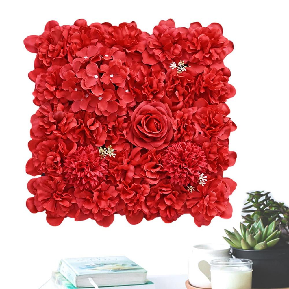 Comaie Flower Wall Panels for Backdrop Artificial Backdrop Flower ...