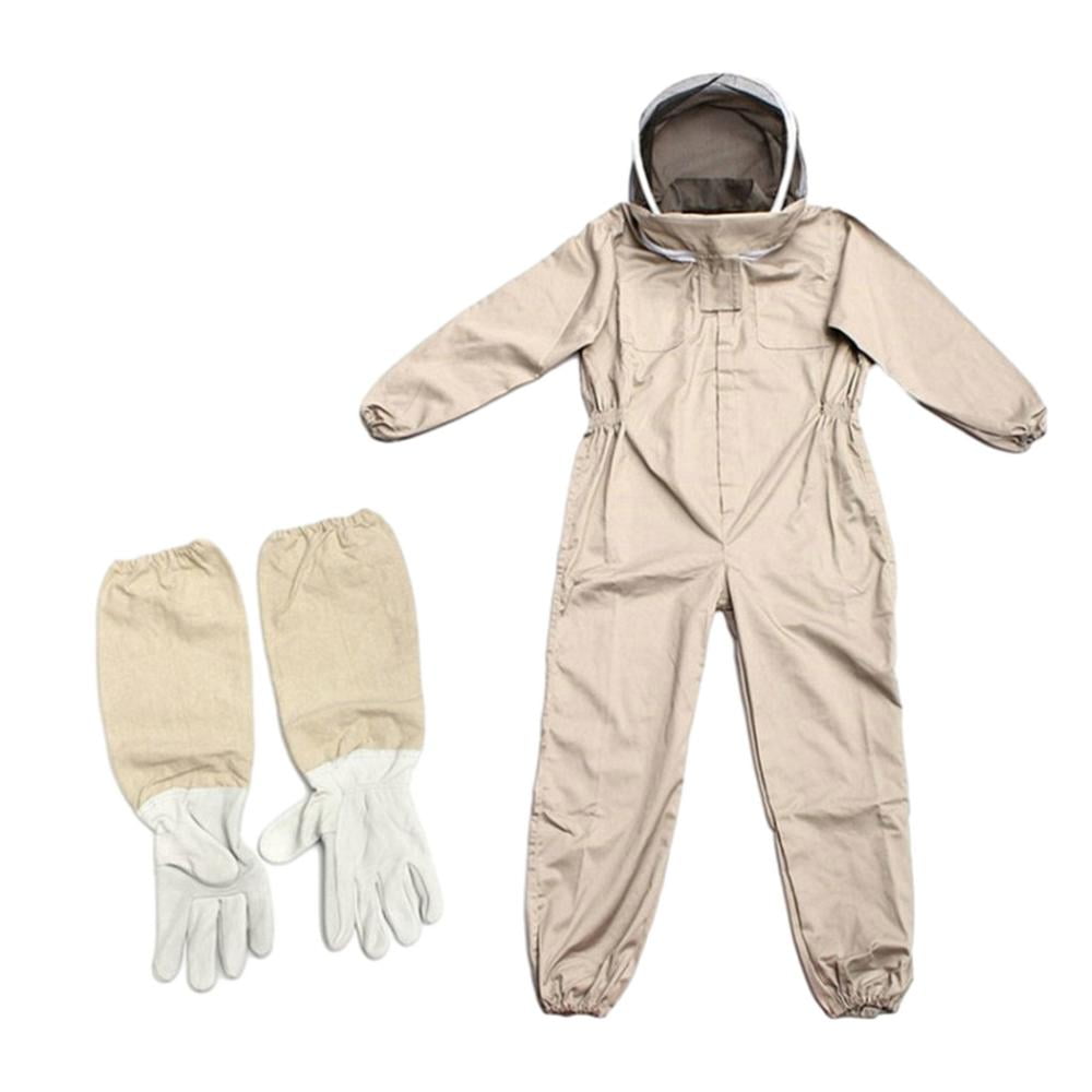 Comaie Full Body Bee Suit Beekeeping Full Body Suit with Detachable ...