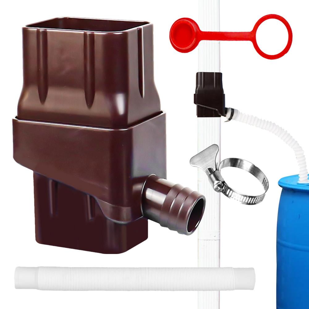 Comaie Rain Barrel Diverter Rain Water Diverter Downspout Diverter For ...