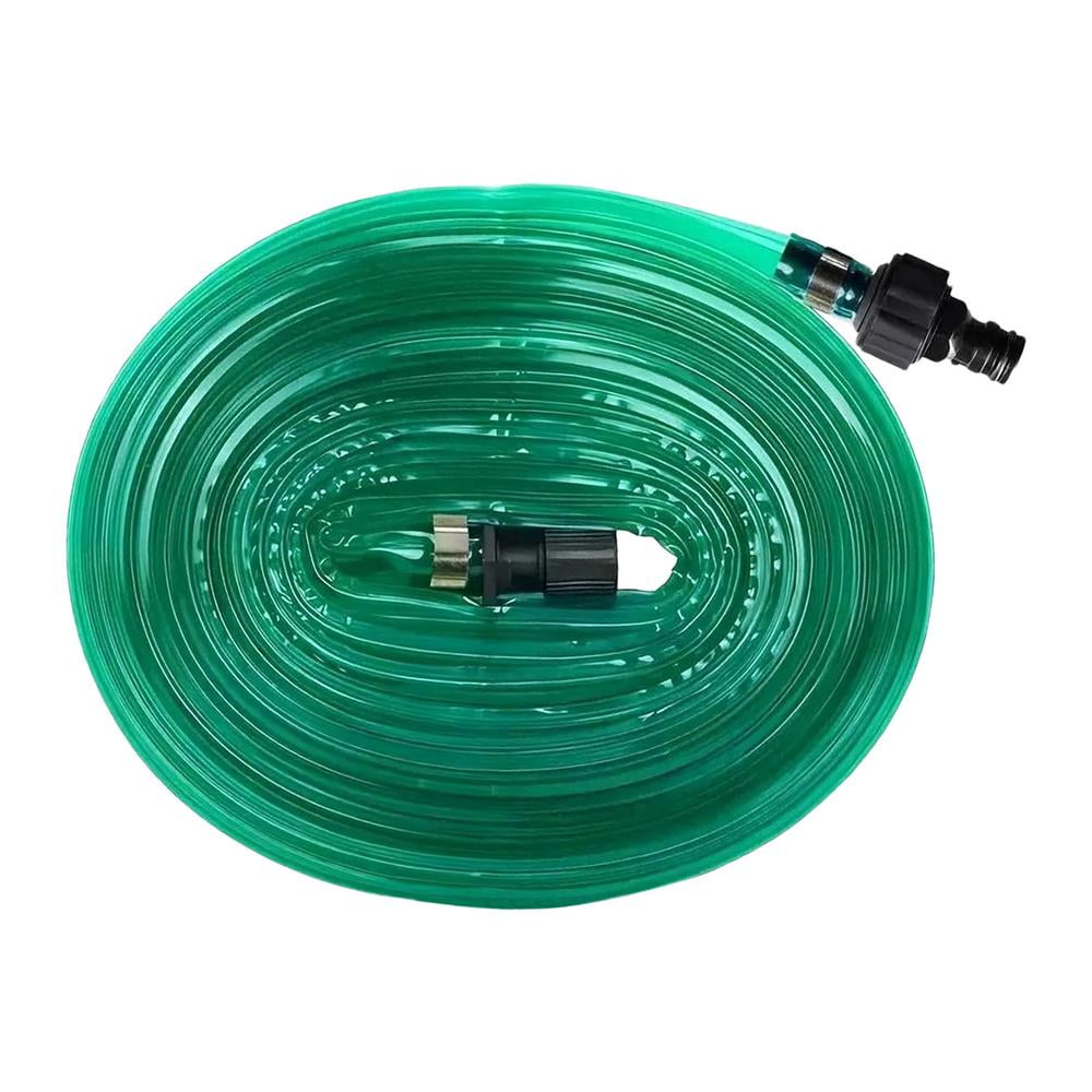 Comaie Soaker Hose Flat Flexible PVC Water Hose Lightweight Plant ...