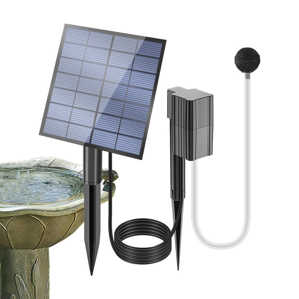 Comaie Solar Powered Pond Aerator Fish Tank Bubbler Solar Pond Pump ...