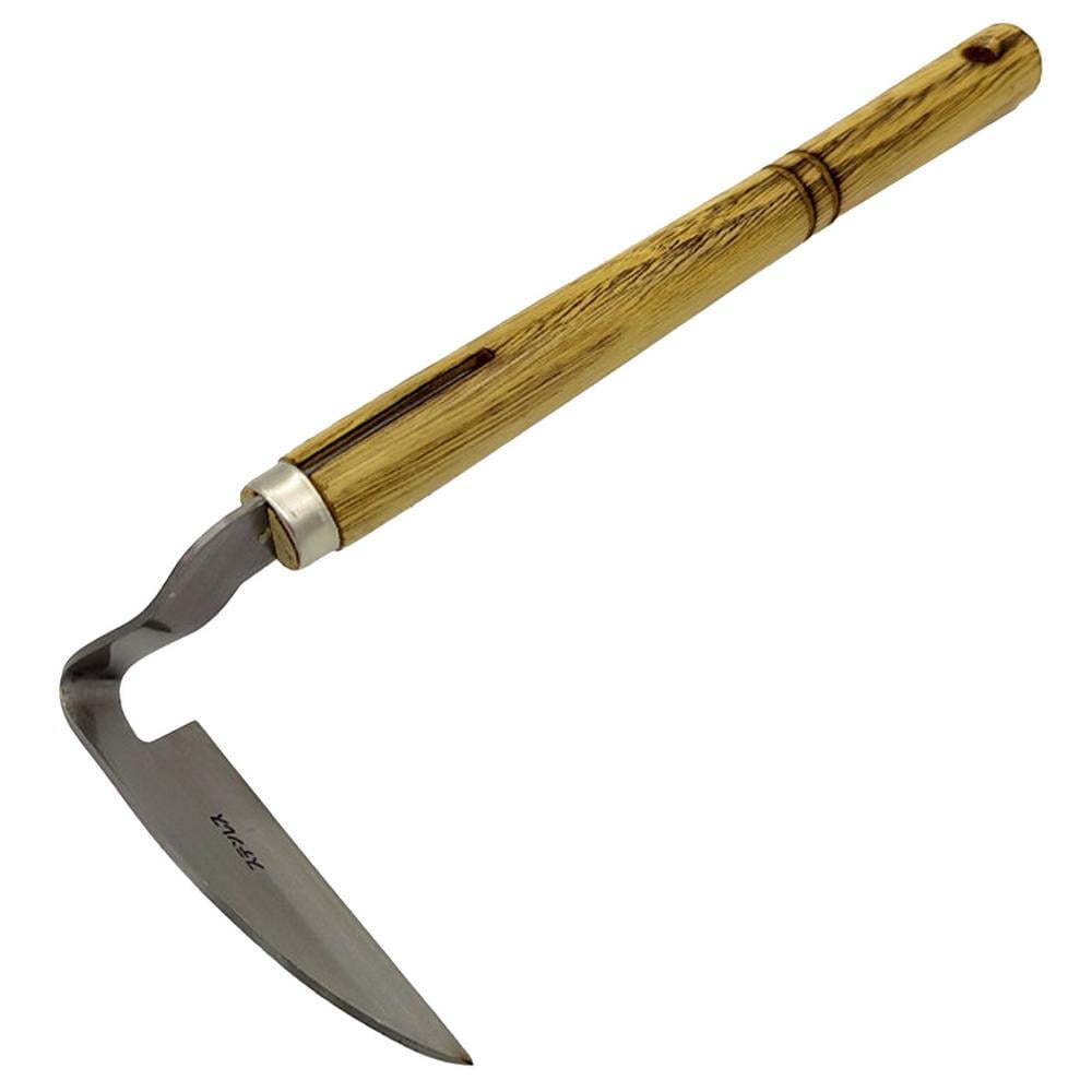 Comaie Weeding Sickle Digging and Cutting Weeding Remover Scythe Grass ...