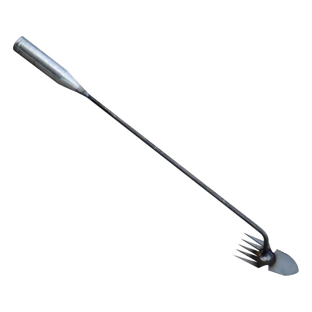 Comaie Weeding Tools Gardening 5 Teeth Garden Weeder with Long Handle ...