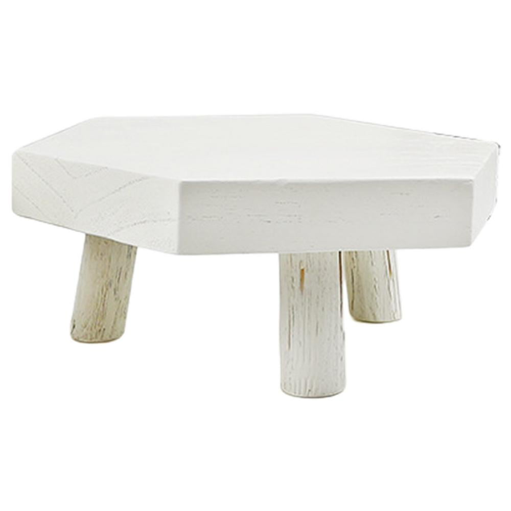 Comaie Wood Plant Stand Stool Wood Stool Indoor Plant Stands Decorative ...