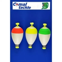 Comal Tackle Foam Snap-On Fishing Bobber Float Assortment 8 pc Bag ...