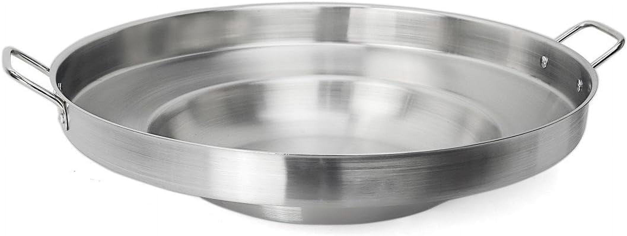 Comal - Professional Grade Stainless Steel (22" Concave Stainless Steel ...