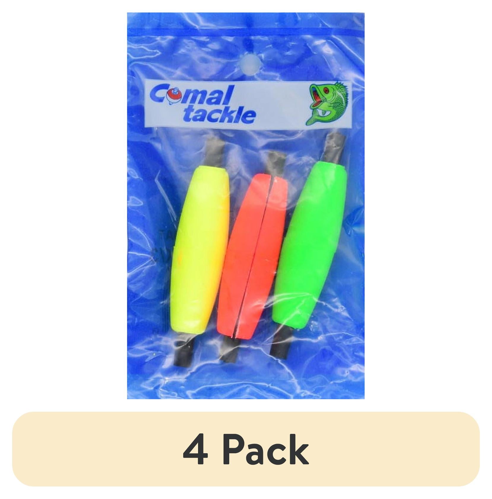 (4 pack) Comal Tackle 3" Cigar Slotted Peg Float, 3 Pack - Walmart.com