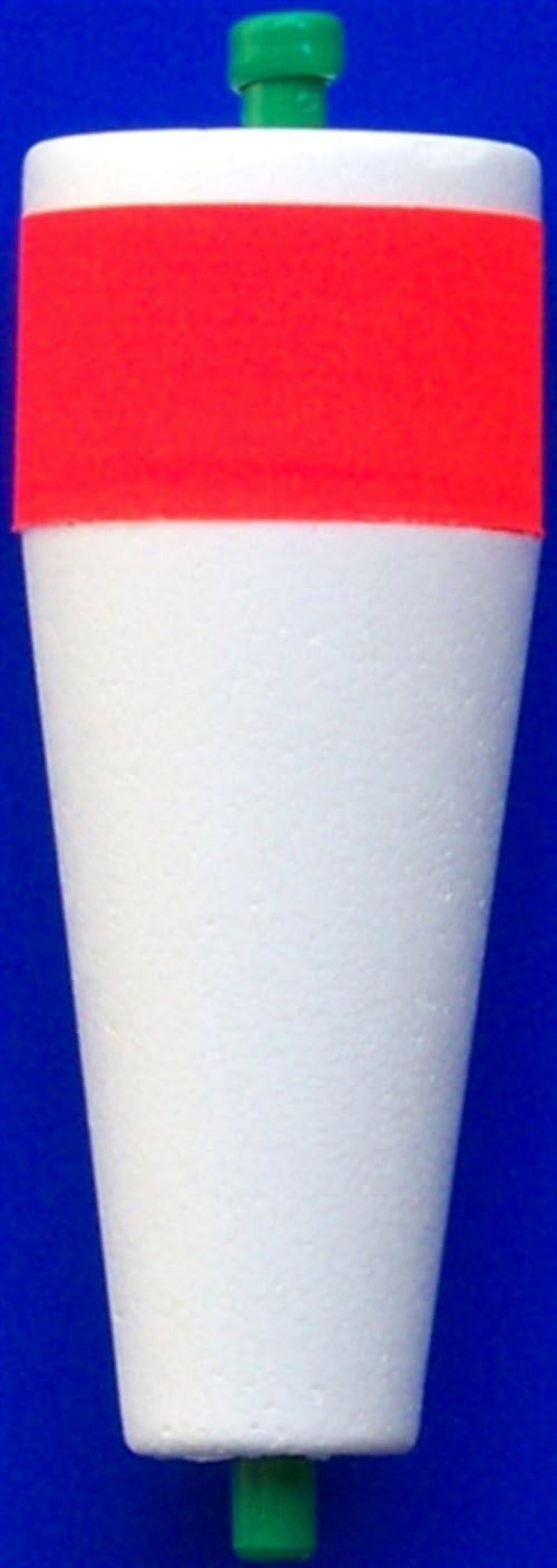 Comal Tackle 3" Popping Float Red/Wht Non-Slotted- weighted pk12 #25W3 ...