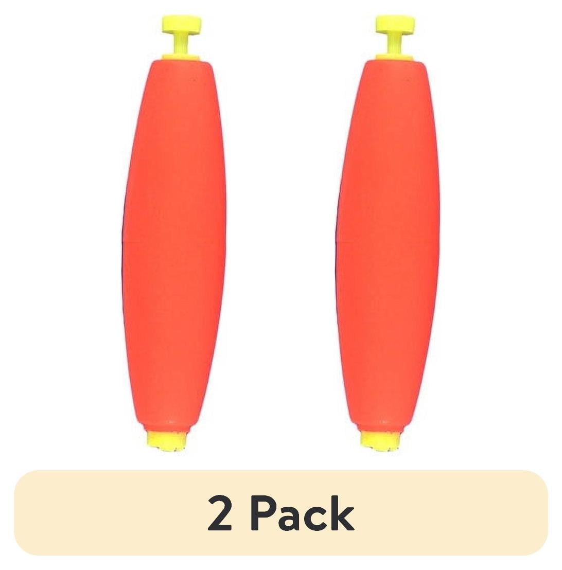 (2 pack) Comal Tackle 3" Unweighted Cigar Snap-on Float, Red, 3 Pack ...