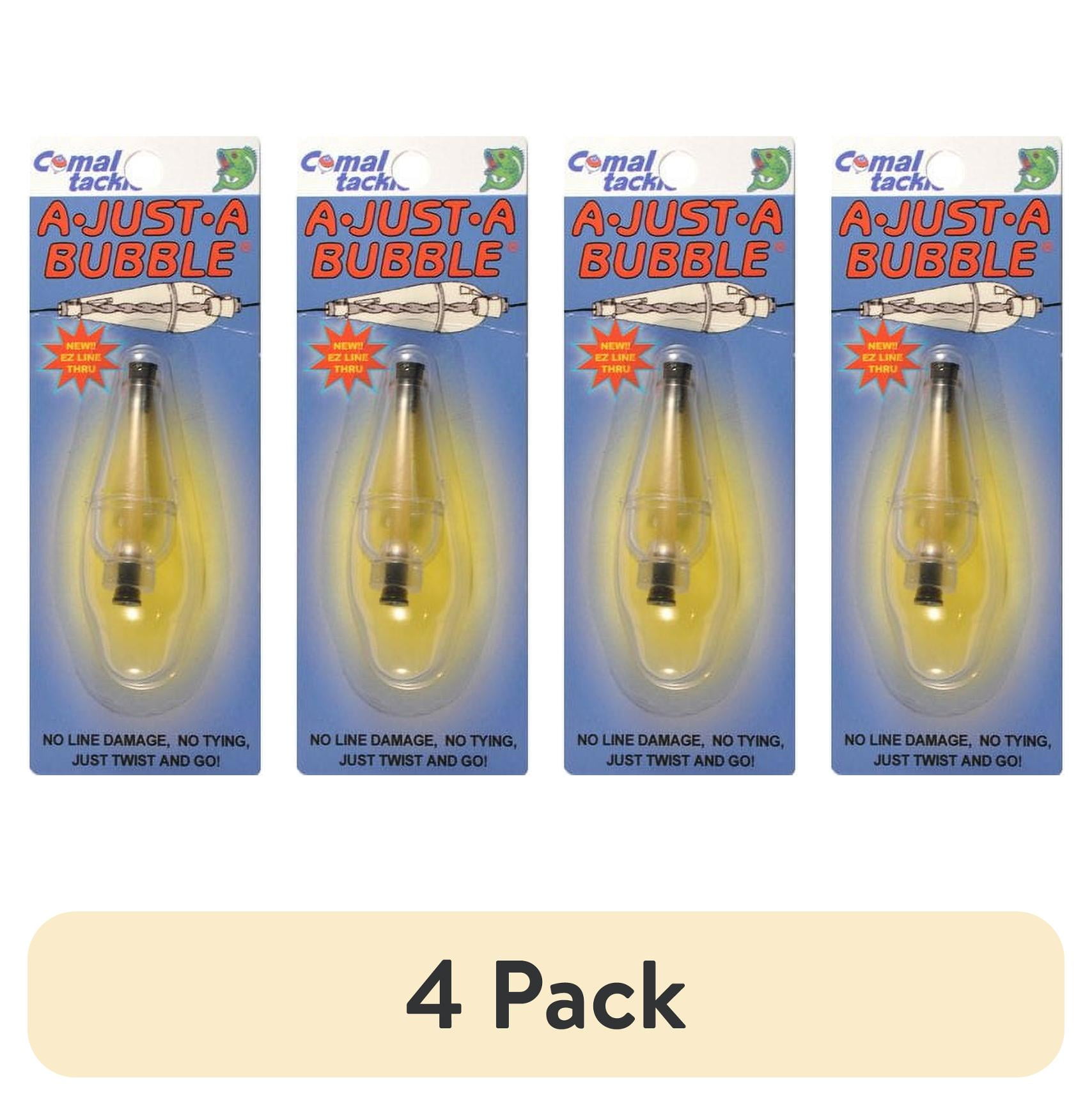 (4 pack) Comal Tackle A-just-A-Bubble Mini Float, Clear - Walmart.com