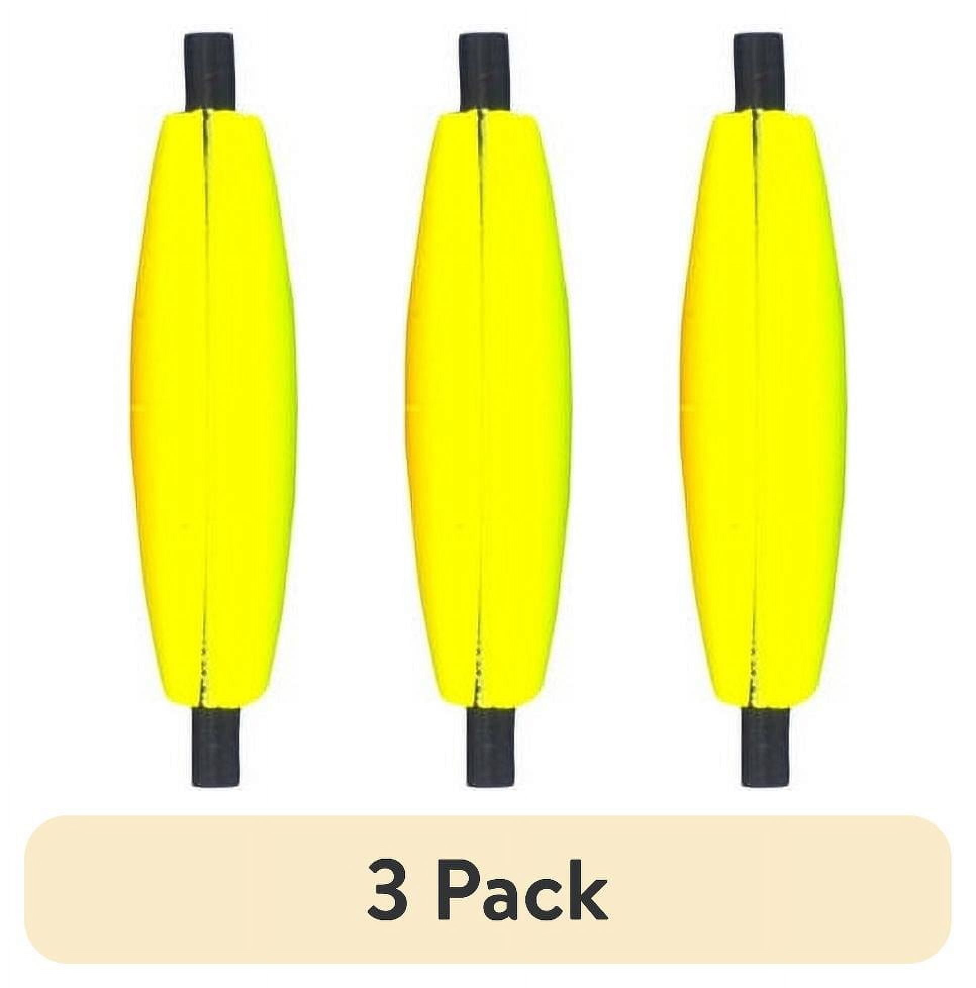 (3 pack) Comal Tackle Cigar Peg Slotted Float, Assorted Colors, 2.5", 5 ...