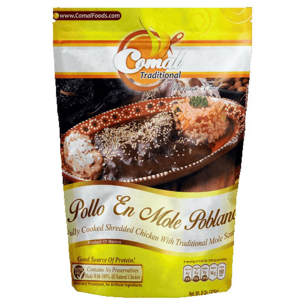 Comal Traditional Foods Ready-to-eat Gluten Free and Keto Friendly - Shredded Chicken w ...