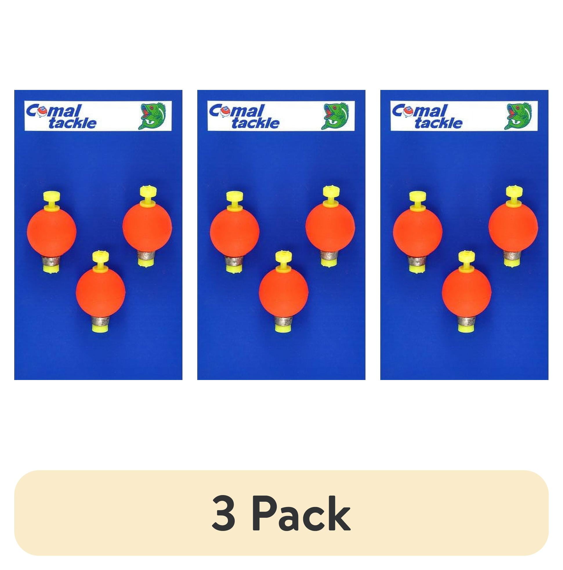 (3 pack) Comal Weighted Round Snap-On Float, Red - Walmart.com