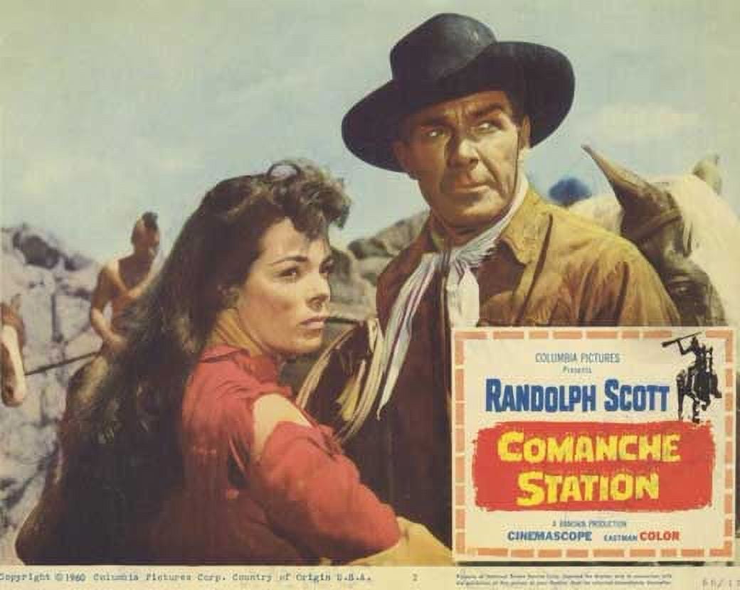 Comanche Station - movie POSTER (Style B) (11" x 14") (1960) - Walmart.com