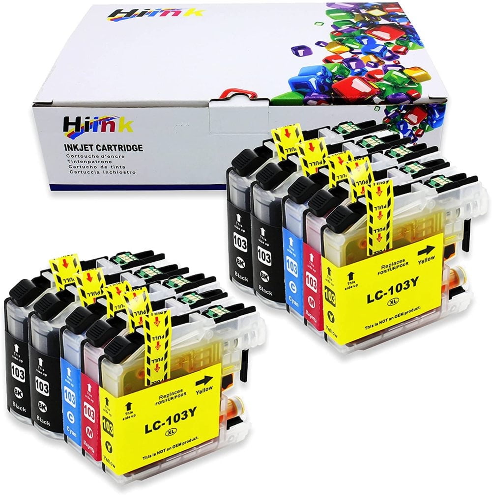 Generic Compatible Ink Cartridge Replacement for Brother LC103XL, 10 ...
