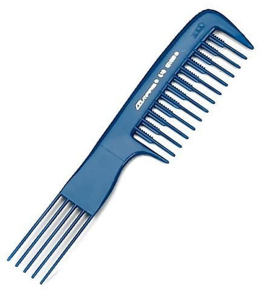 Comare Dark Blue Large Wide-Tooth Hair Comb W/Lift CCP610 - Walmart.com