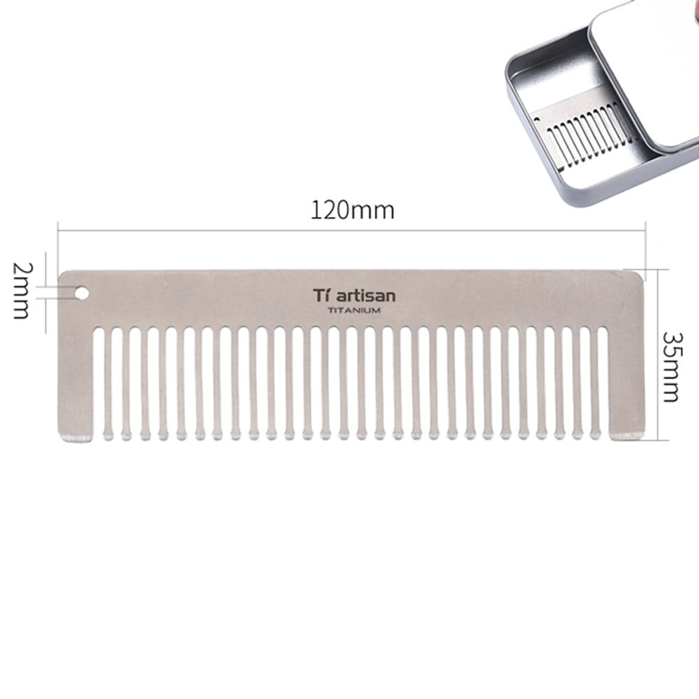 Comb Anti-Static Beard Pocket Comb Camping Travel Tool Men Women Type 1 ...