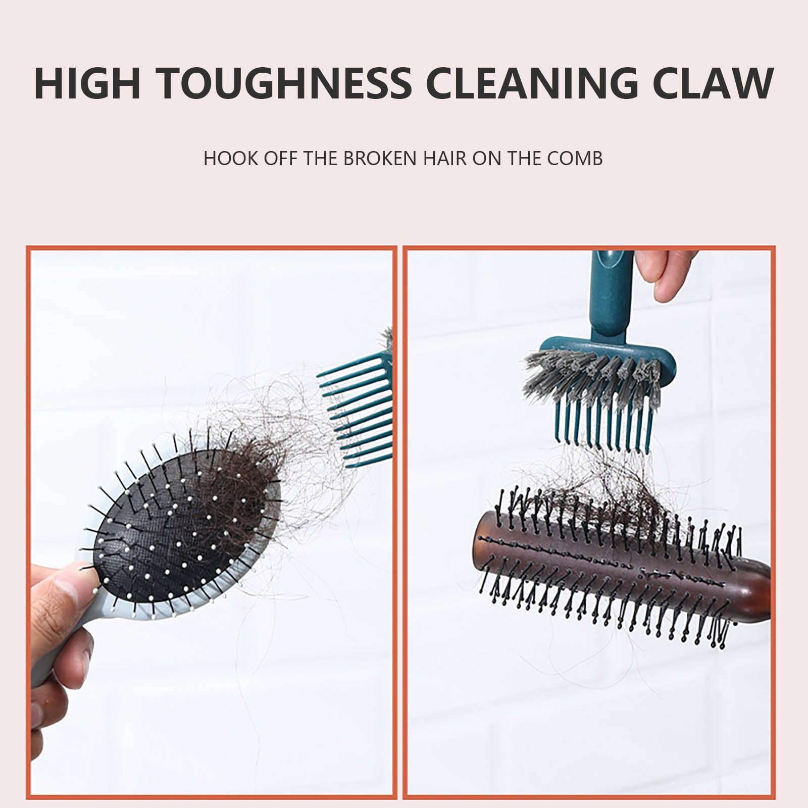 Comb Cleaning Brush, Hairbrush Cleaner, Curly Hair Massage Cleaning ...